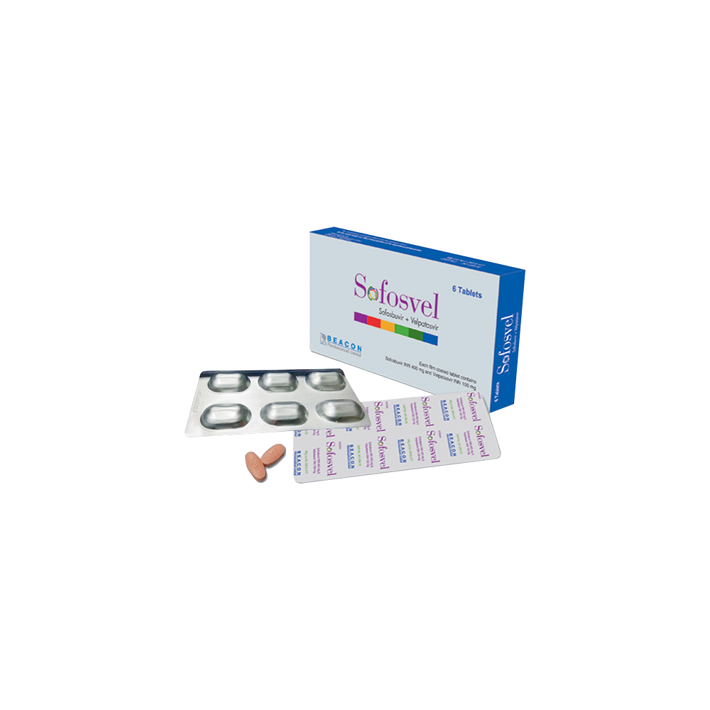 Sofosvel (EPCLUSA) Sofosbuvir 100mg/Velpatasvir 400mg