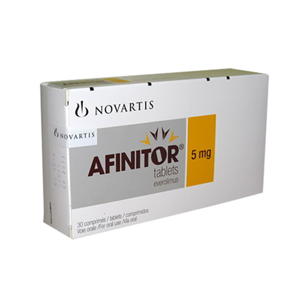 Buy AFINITOR (Everolimus) 5mg from online pharmacy