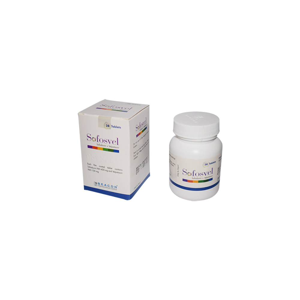 Sofosvel (EPCLUSA) Sofosbuvir 100mg/Velpatasvir 400mg