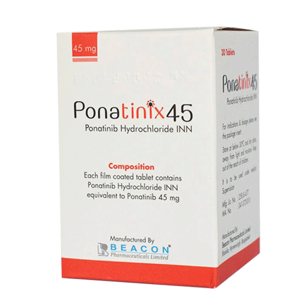 Ponatinib price in India is only 10% of Panatinib cost in US