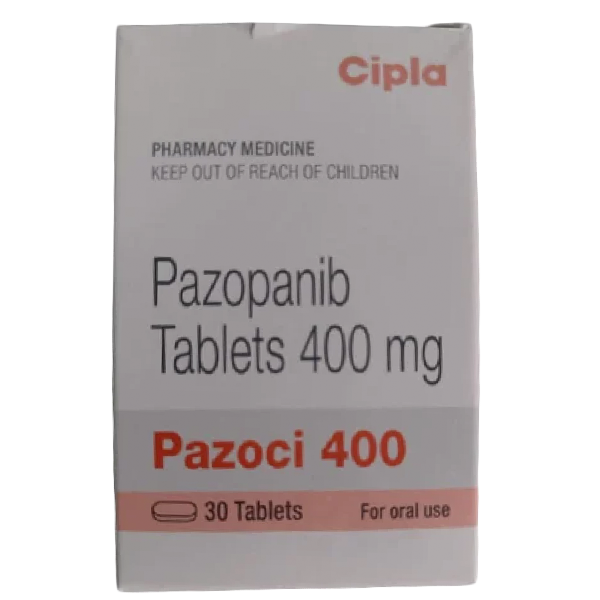 Pazopanib 400 mg price in India from online pharmacy only 6%